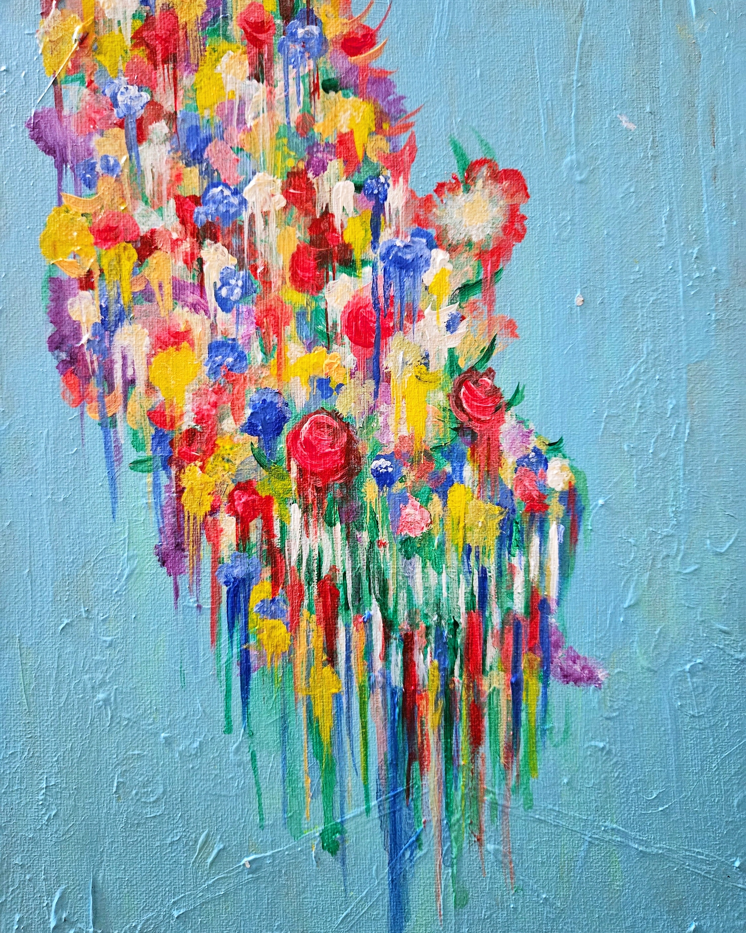 Acrylic Floral Series – Nicholas Jacobs Art
